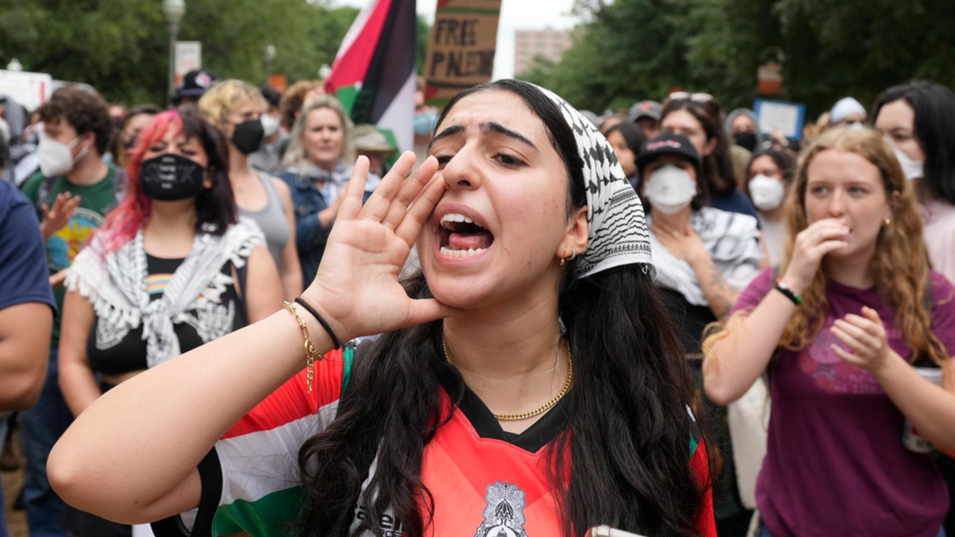 Arrests made at University of Texas Austin during protests | khou.com