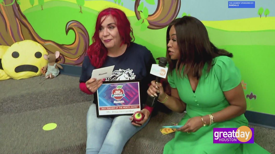 Sponsored: Special education teacher, Ms. Rosie, at McMasters Elementary School receives the ...