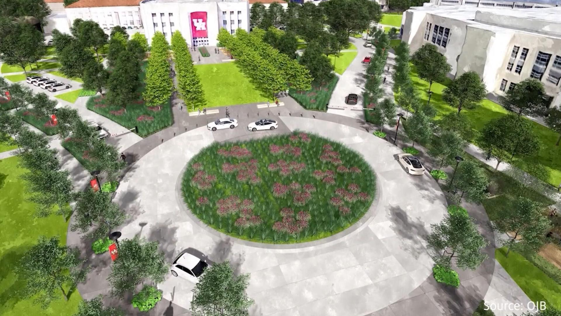 University of Houston Cullen Fountain torn down to make way for this ...