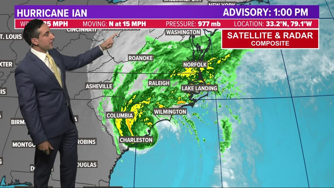 Hurricane Ian update: Cat. 1 storm makes second U.S. landfall | khou.com