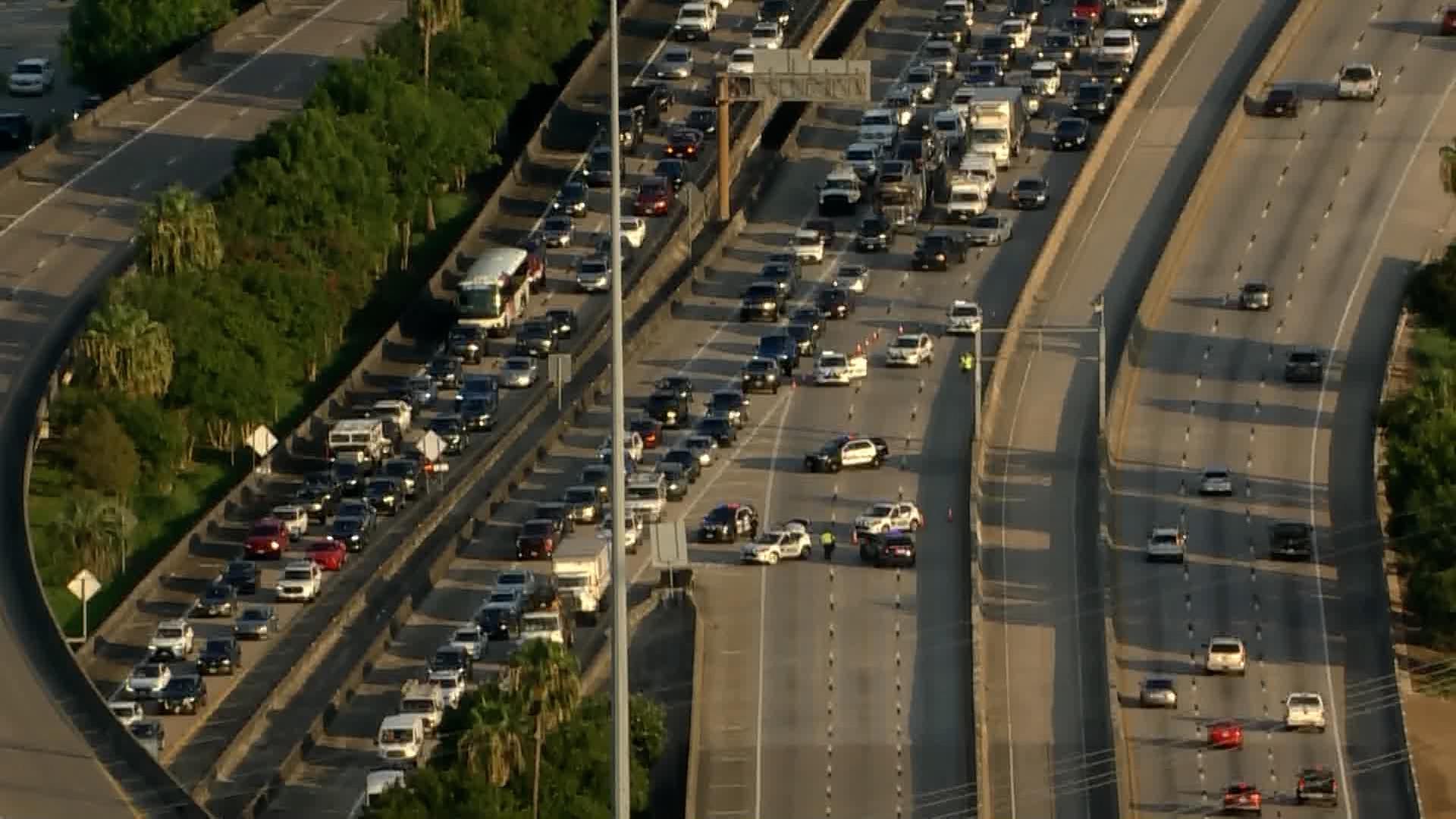 Houston traffic: I-45/Gulf Freeway southbound reopens at Spur 5 | khou.com