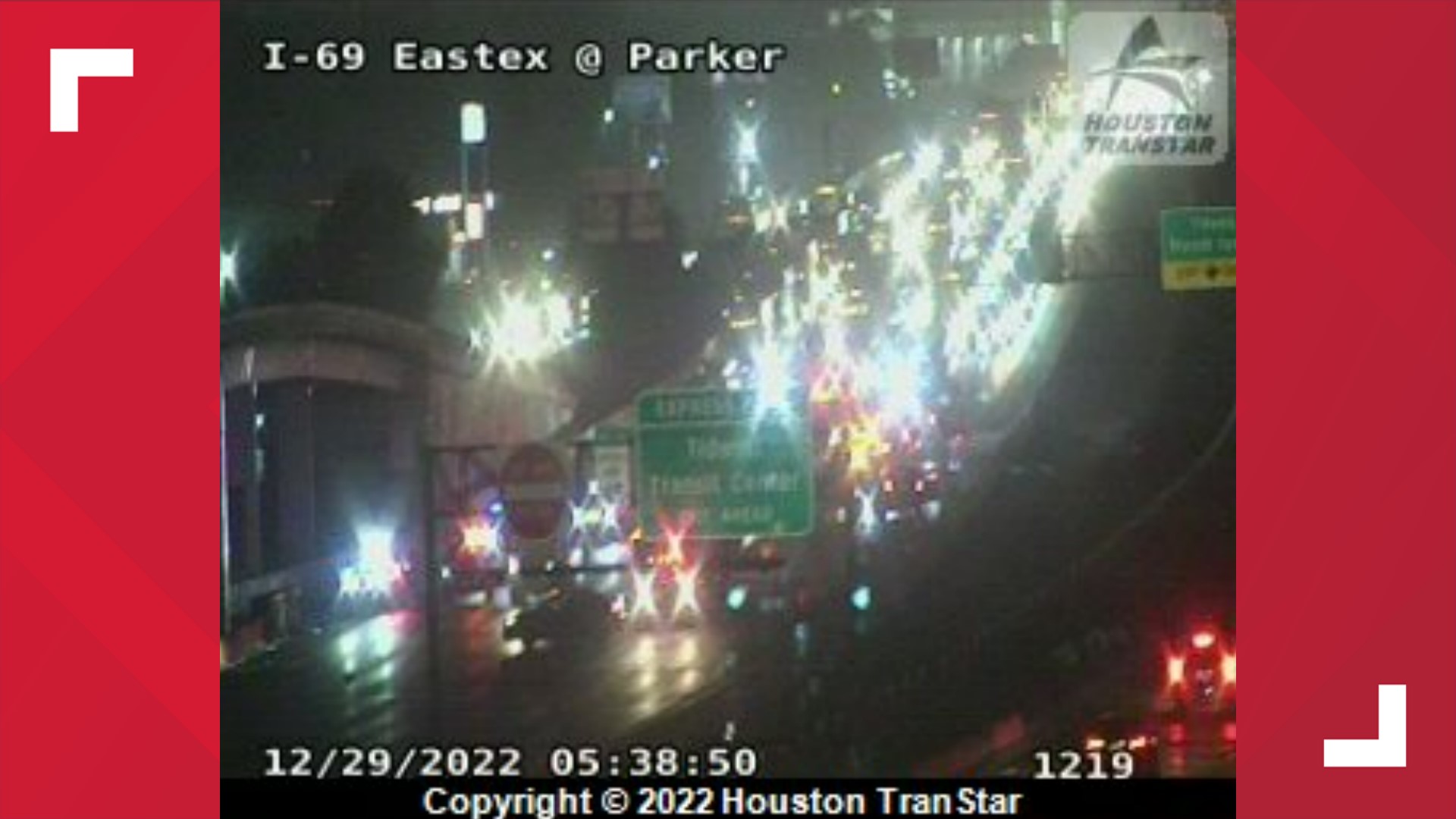 Houston Traffic Eastex Freeway Reopens After Major Crash