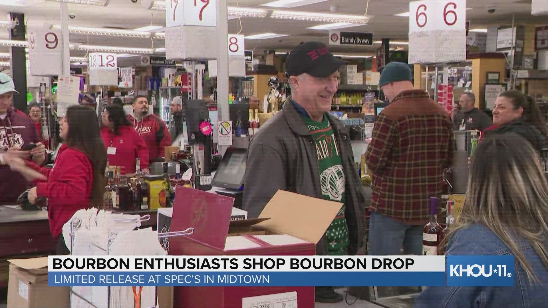 Bourbon enthusiasts shop annual limited release at Spec's in Midtown ...