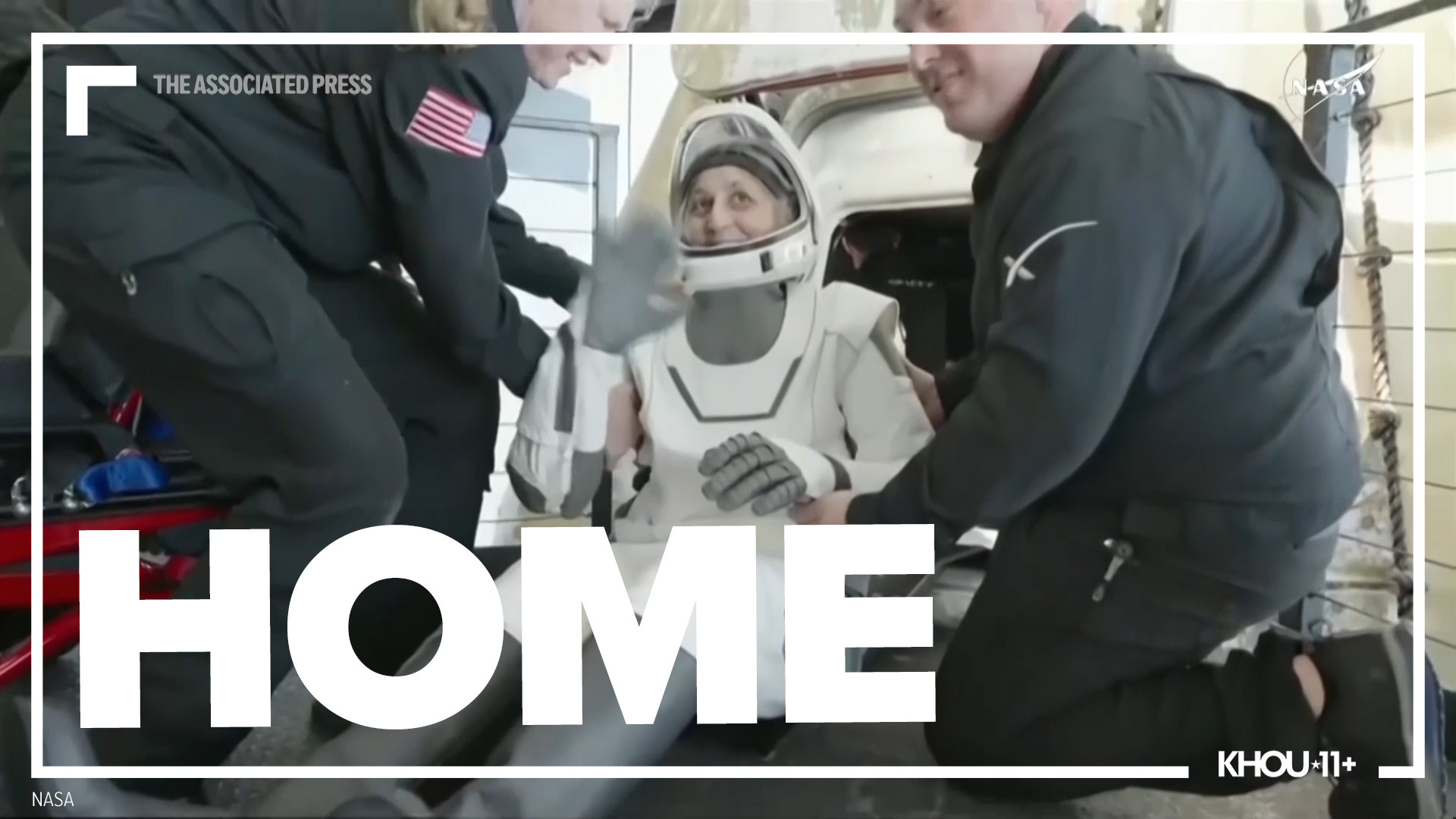 NASA astronauts Butch Wilmore and Suni Williams return to Earth after 9 months stuck in space ...