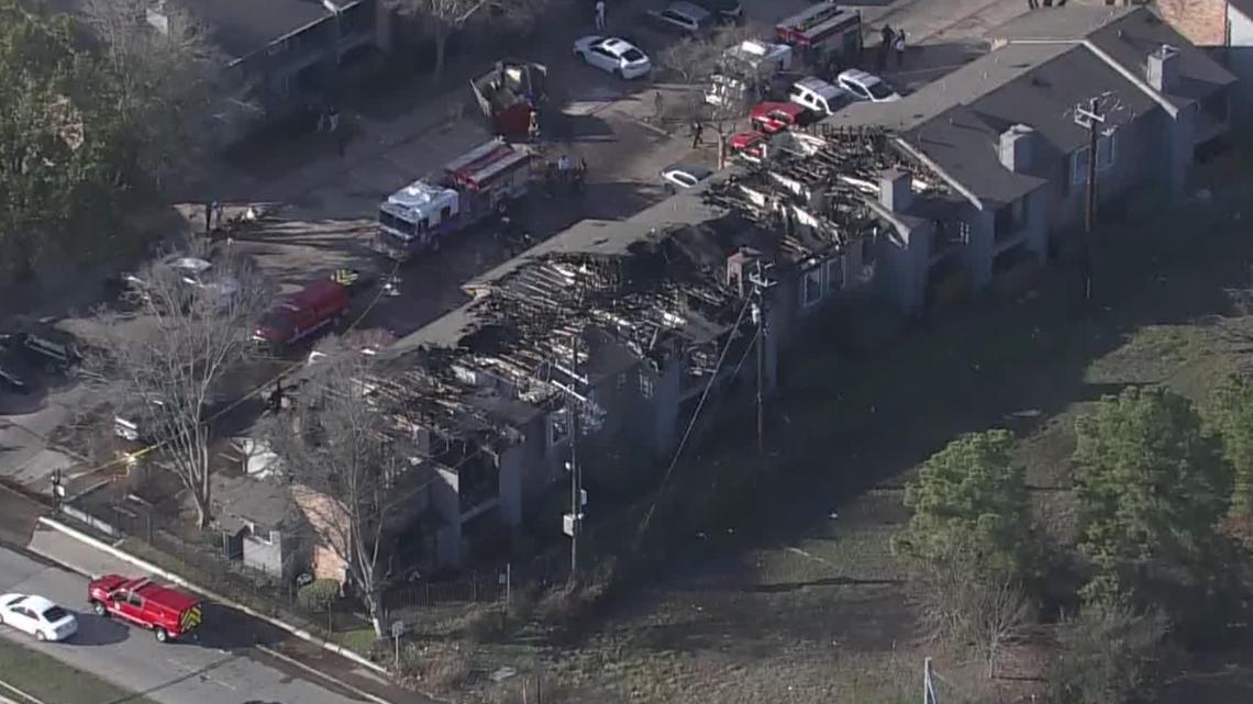 More than a dozen units destroyed in northeast Harris County apartment ...