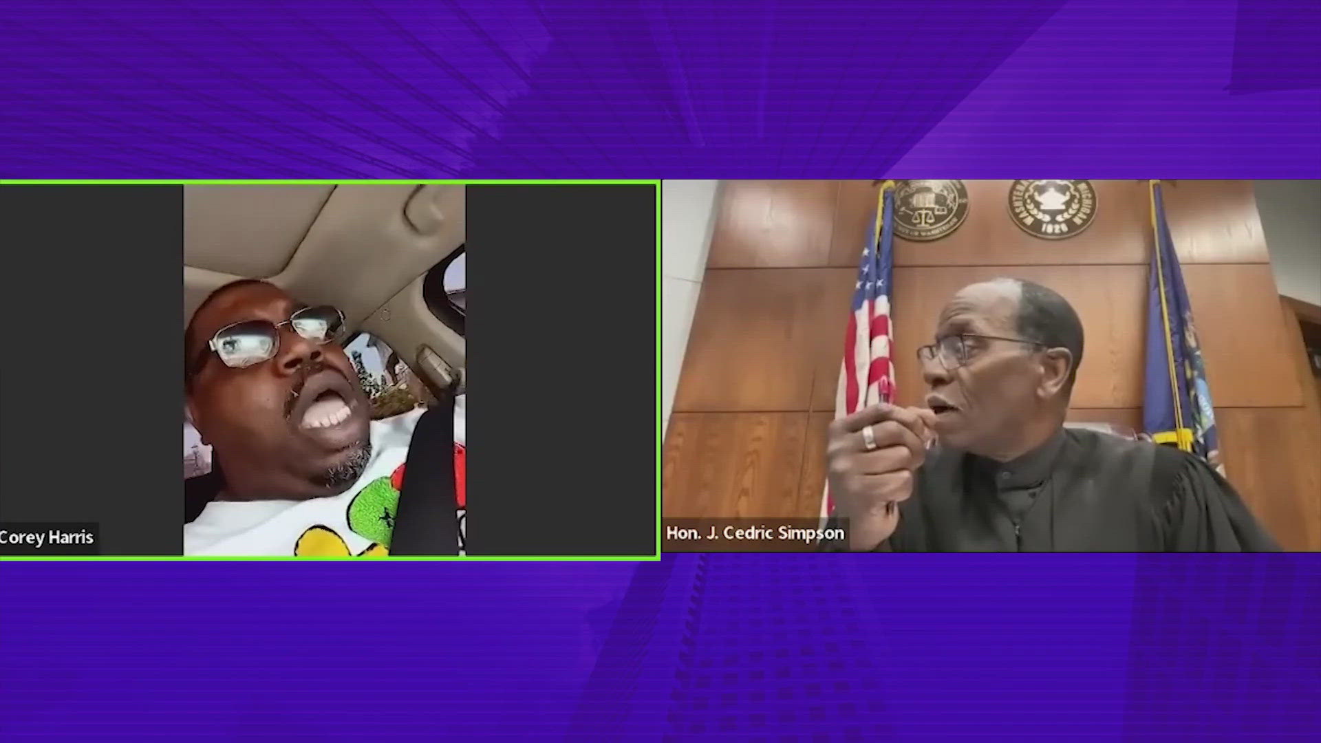 Man with suspended license shocks judge by joining Zoom call while ...