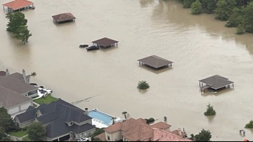 Houston and Texas flooding: Water rising expected rain Sunday | khou.com