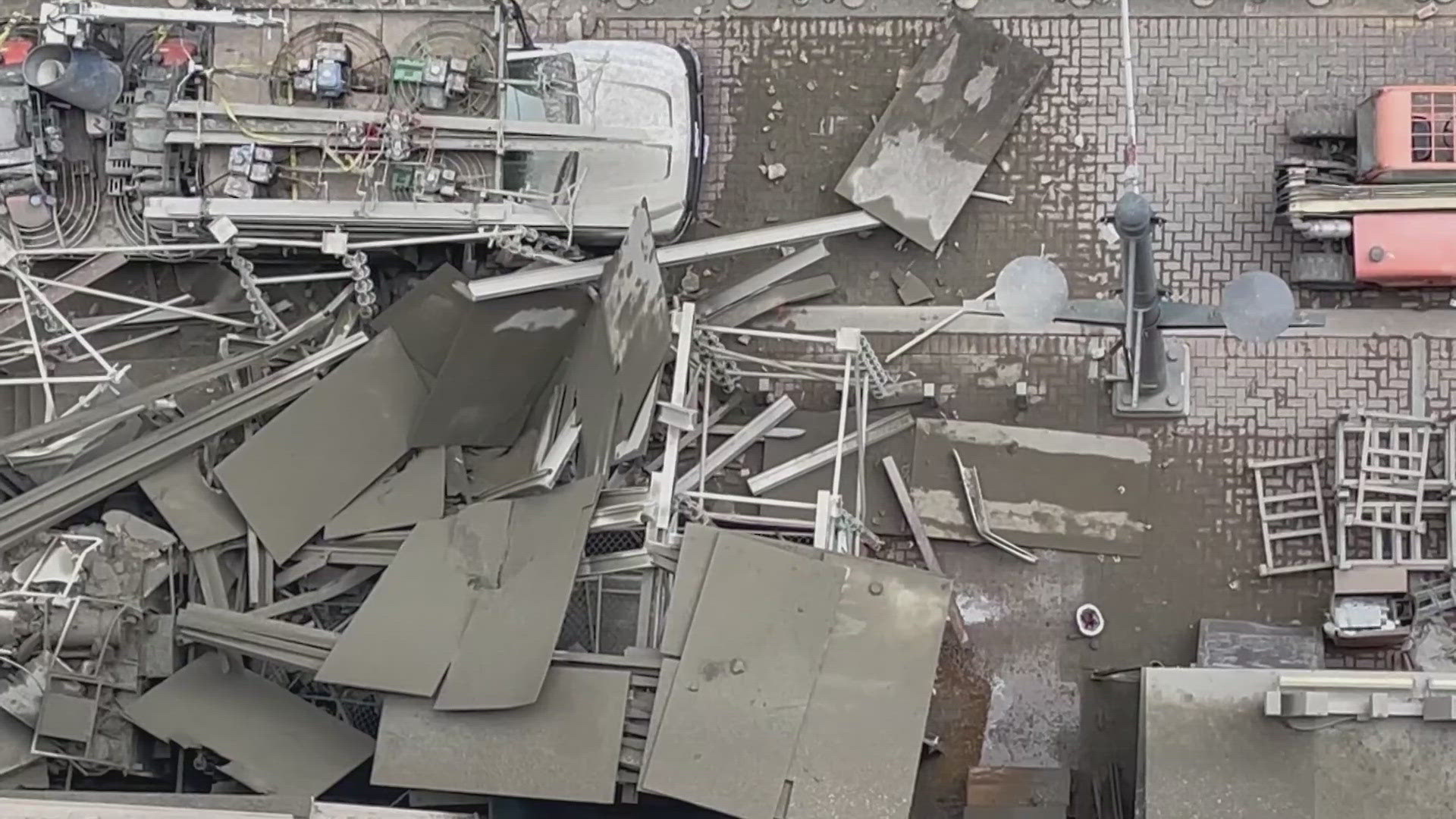 Injury reported in construction incident at landmark in downtown ...