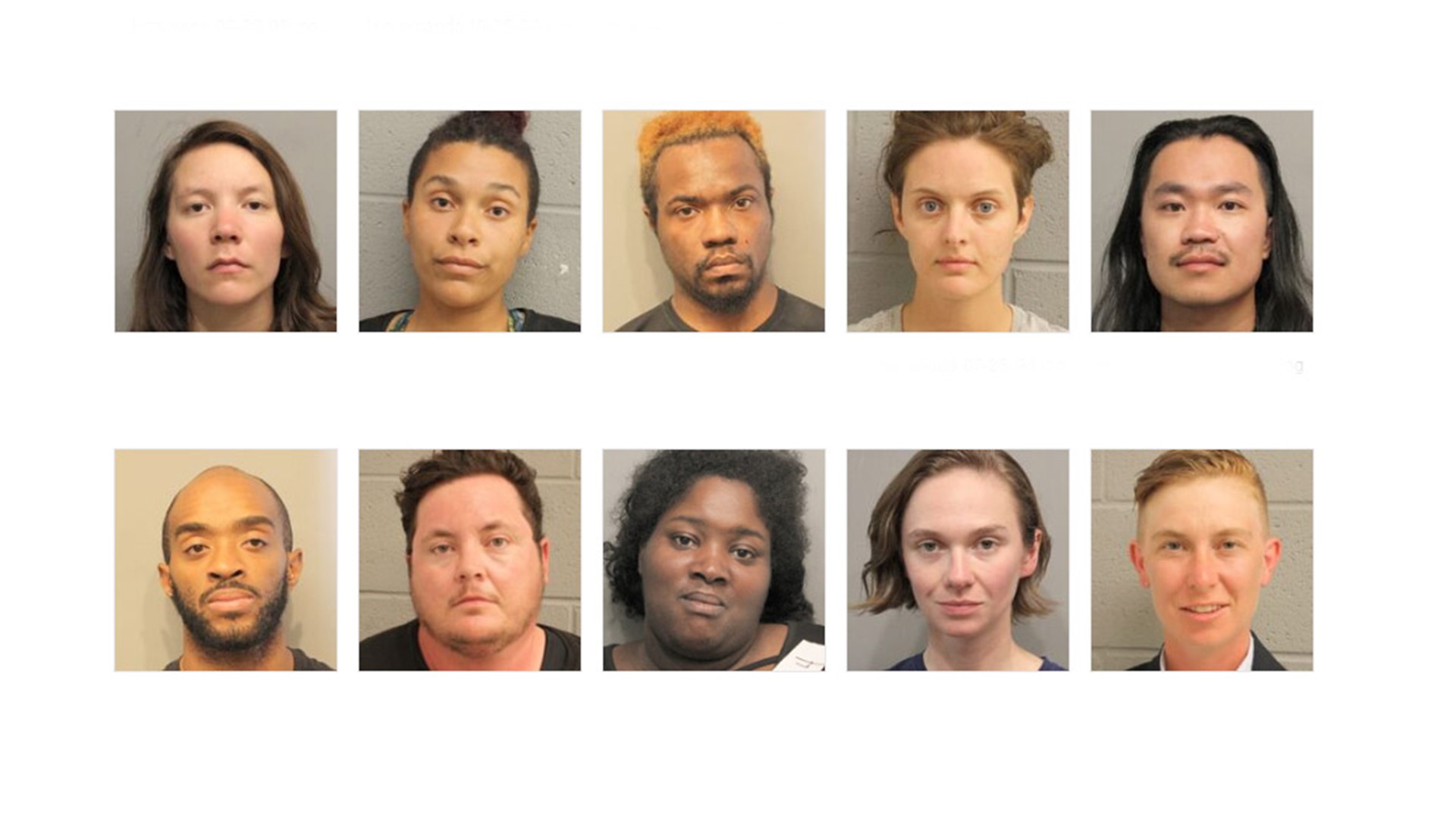 Mugshots: Houston bridge protesters face federal charges | khou.com