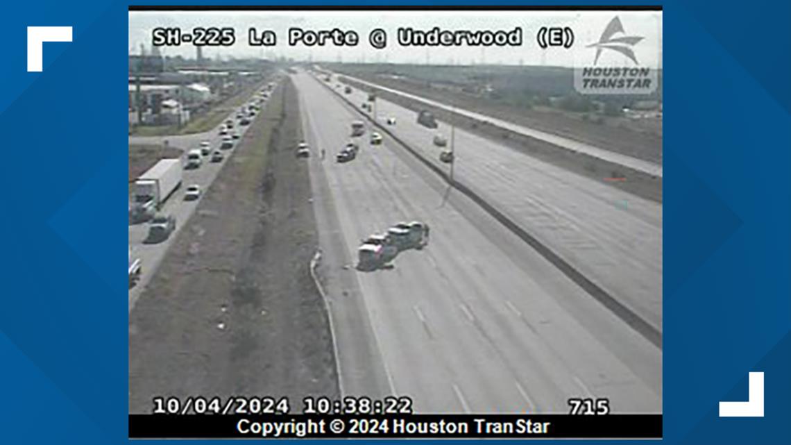 SH 225 reopens at Miller Cut Off Road after crash | khou.com