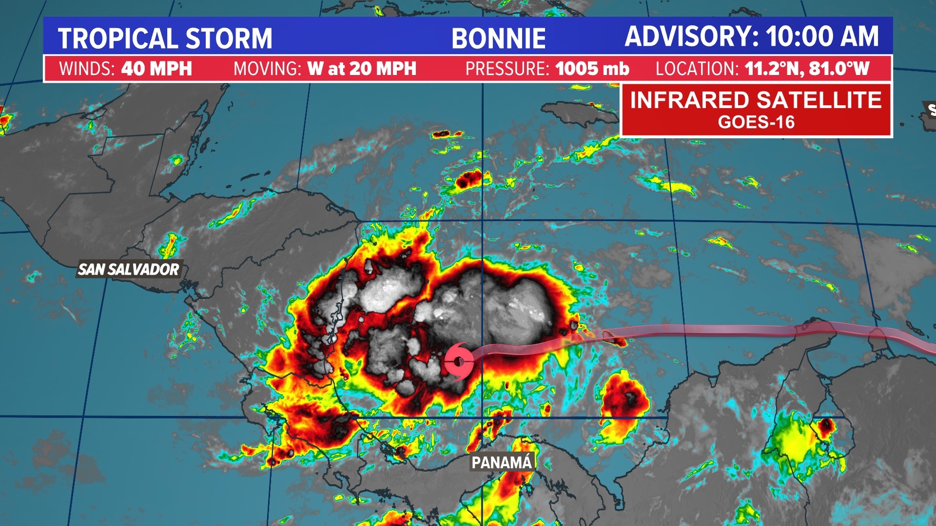 Tropical Storm Bonnie forms | khou.com