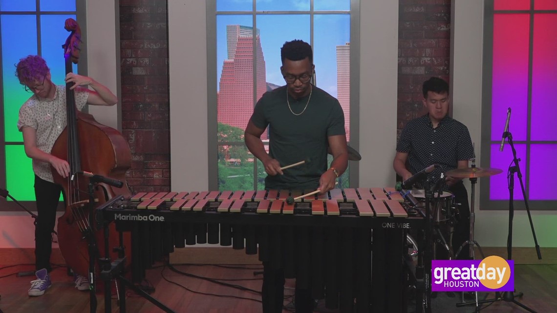 Houston Vibraphonist Jalen Baker and his band perform "Lexi's Lullaby" | khou.com