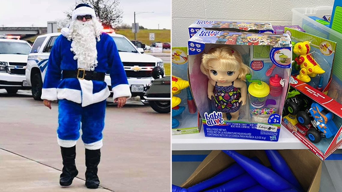 Rats destroy toys collected for Freeport PD's Blue Santa program | khou.com