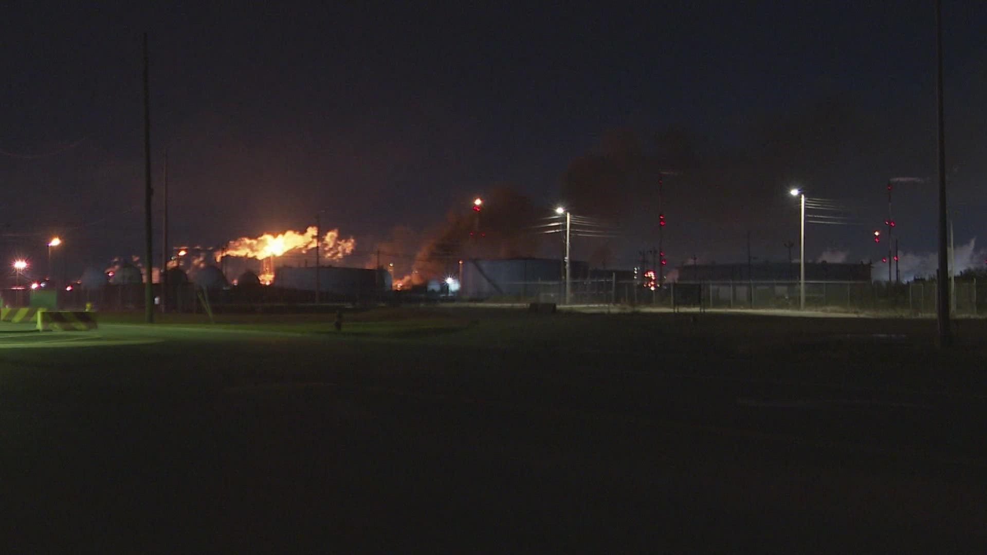 Four injured in fire at ExxonMobil plant in Baytown | khou.com