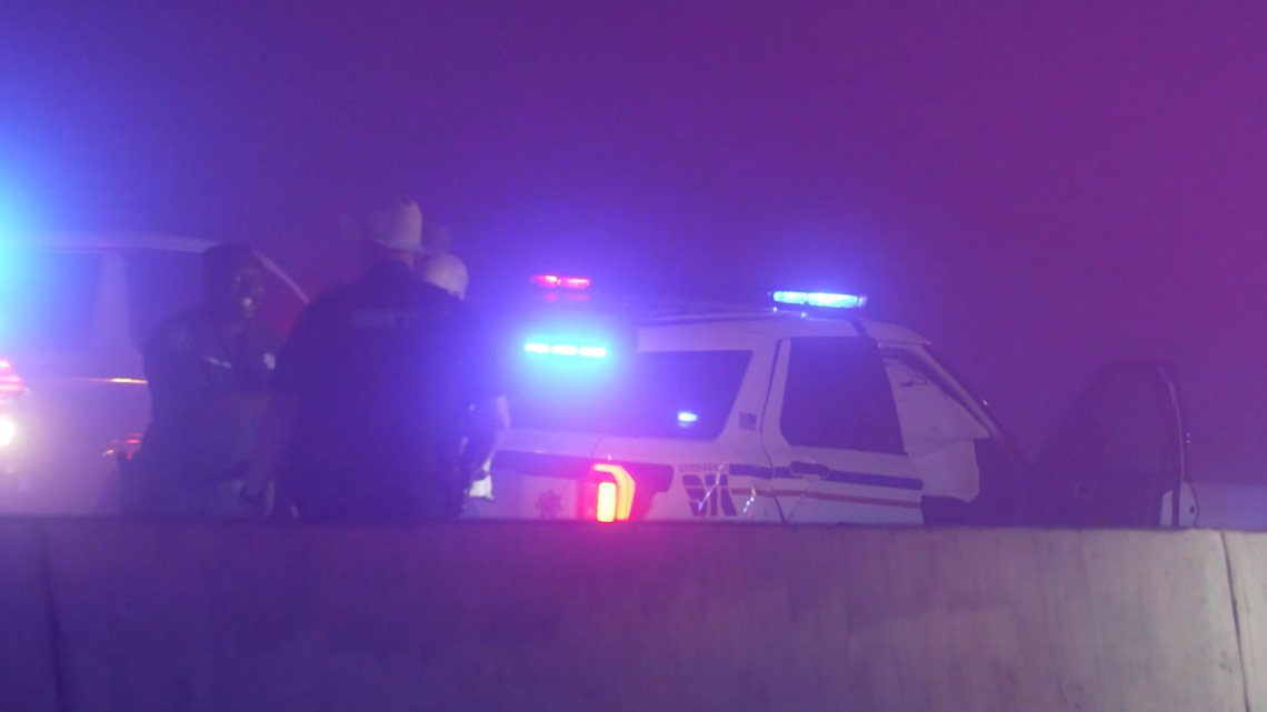 Fog blamed after deputy crashes into concrete barrier on Grand Parkway ...