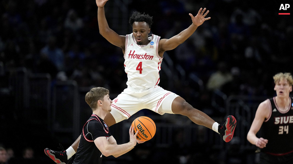 Houston Cougars beats SIUE in 2025 NCAA Tournament | khou.com