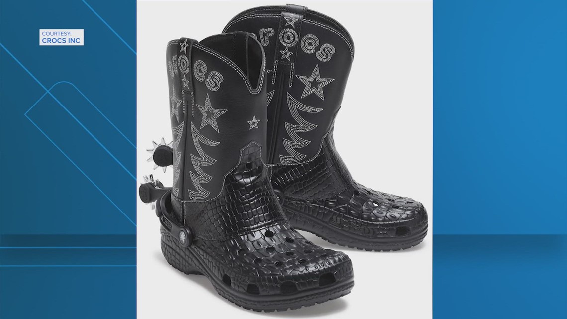 How to get your hands on Crocs cowboy boots coming in October | khou.com