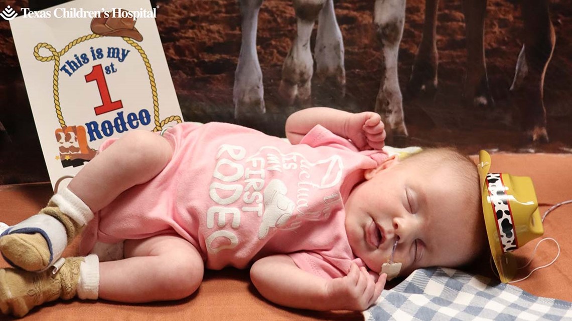 NICU babies at Texas Children's dressed up for Houston Rodeo | khou.com