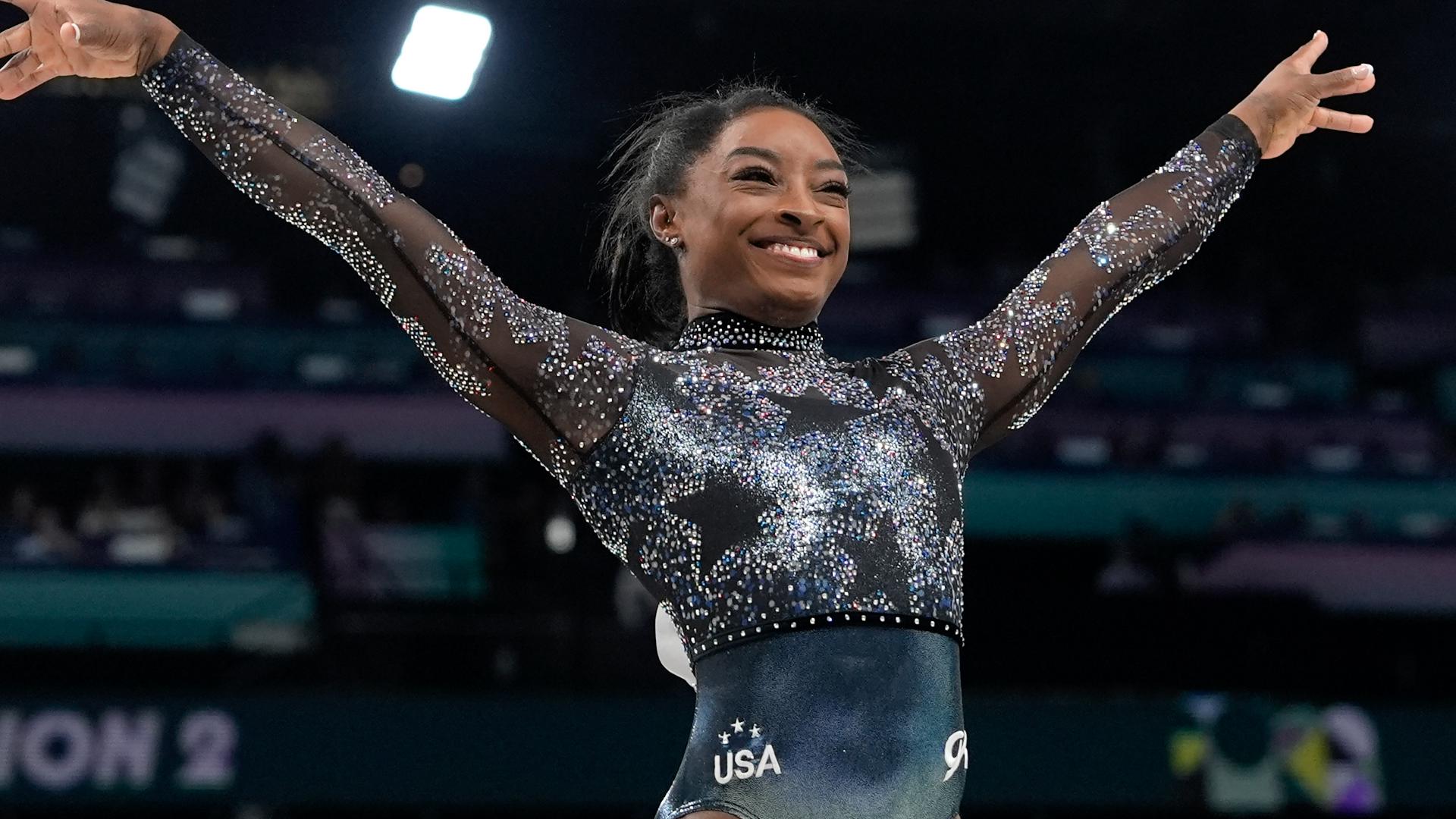 Simone Biles calf injury: What to know about U.S. Olympics star | khou.com
