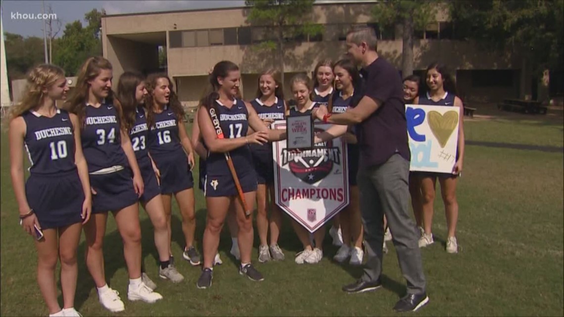 Athlete of the Week: Duchesne Academy's Carol Longo | khou.com