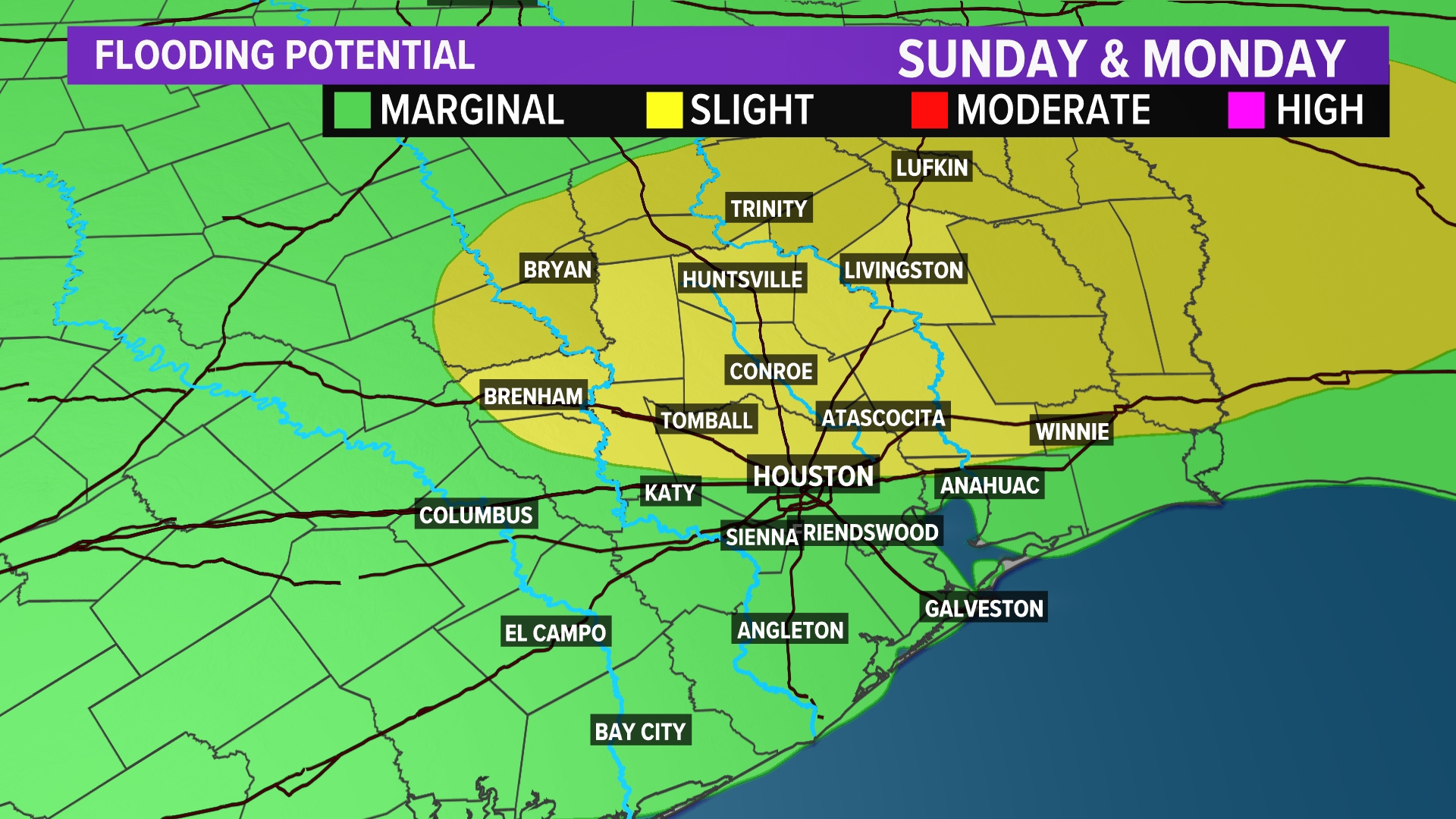 Houston, Texas weather: 7-day forecast | khou.com