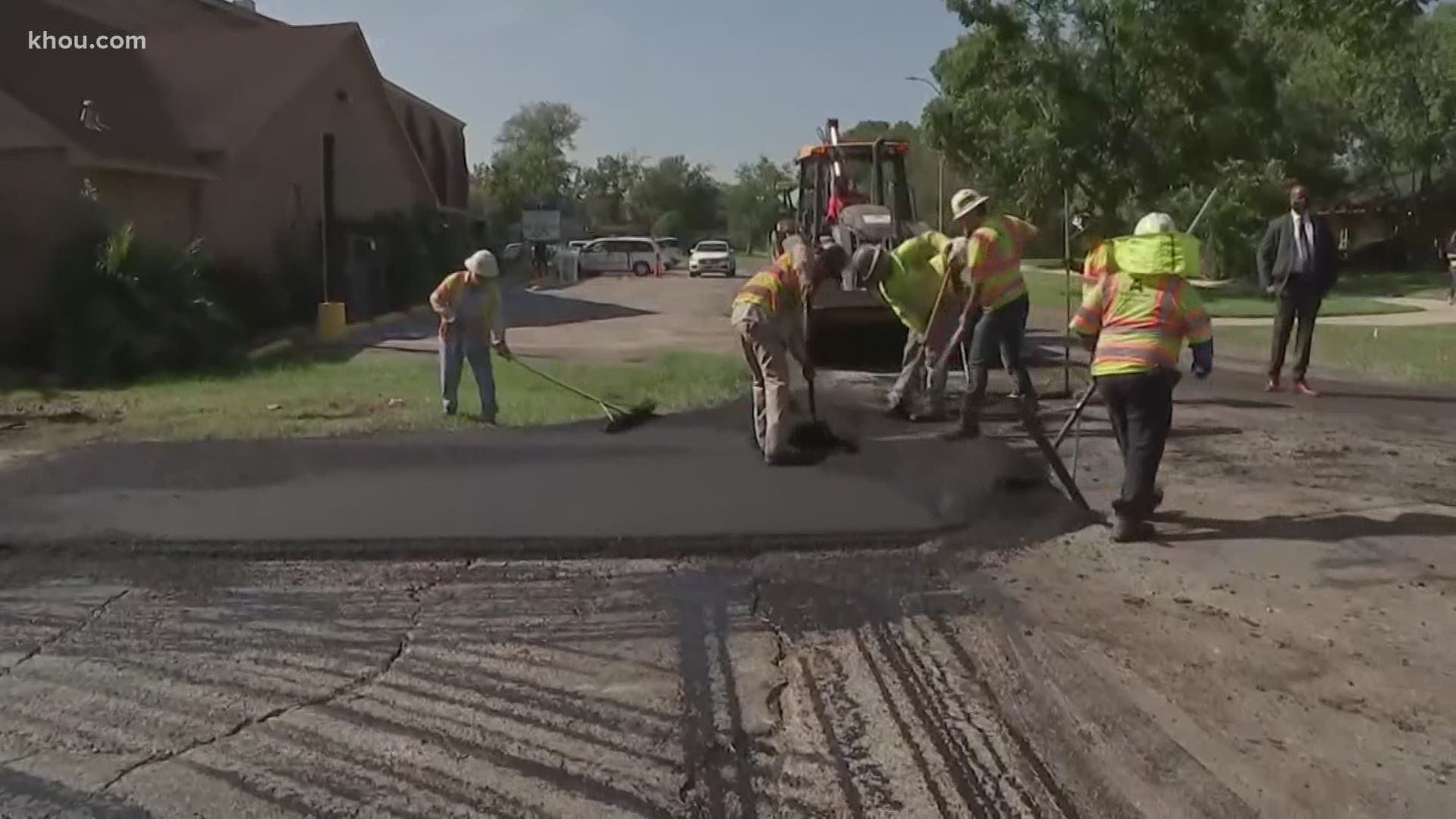 Houston launches program to fix streets, sidewalks | khou.com