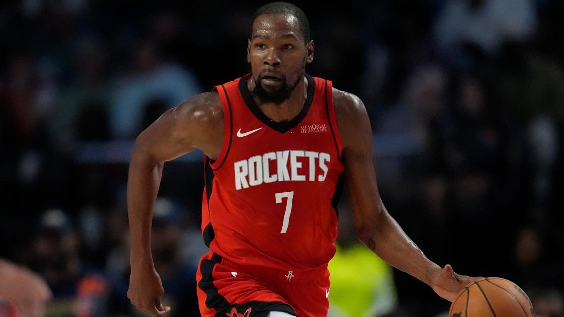 Kevin Durant signs contract extension with Houston Rockets | khou.com
