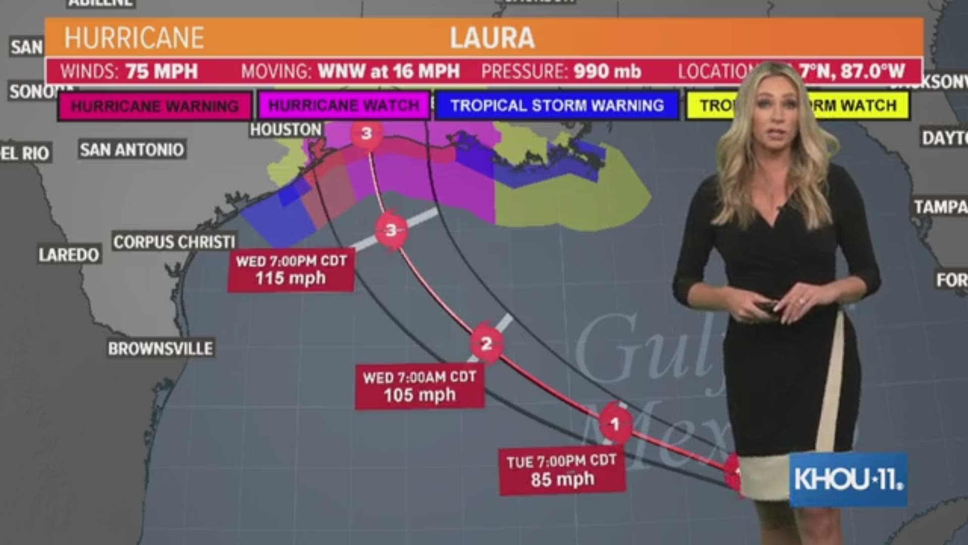 The Tropics: Latest updates on path of Tropical Storm Laura | khou.com