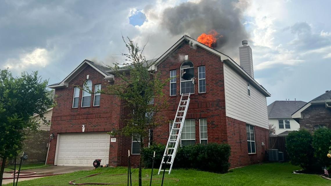 Klein, Texas house fire caused by lightning strike | khou.com