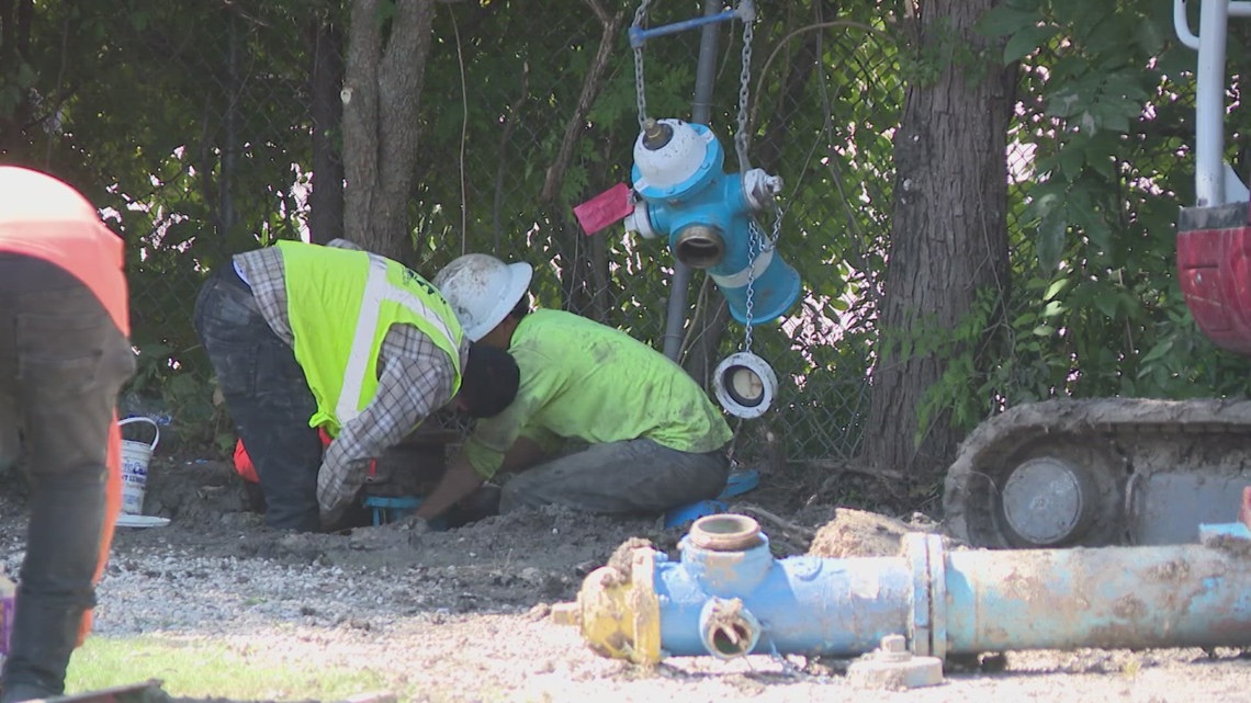 Houston woman relieved as city fixes leaking hydrant after contacting ...