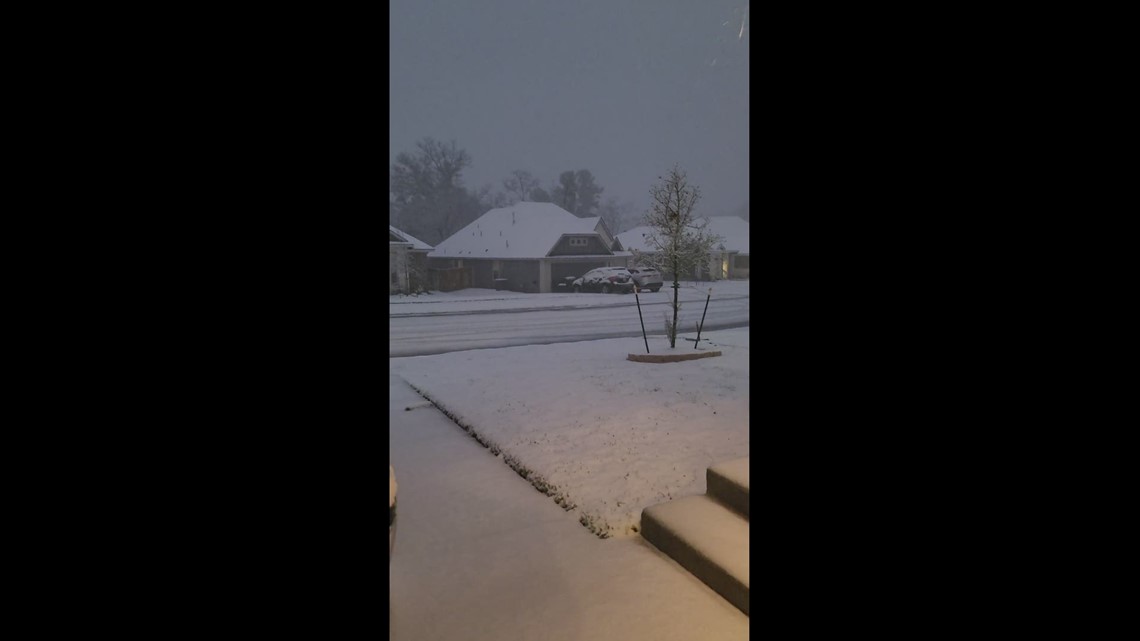 Snow in Huntsville 2021 | khou.com