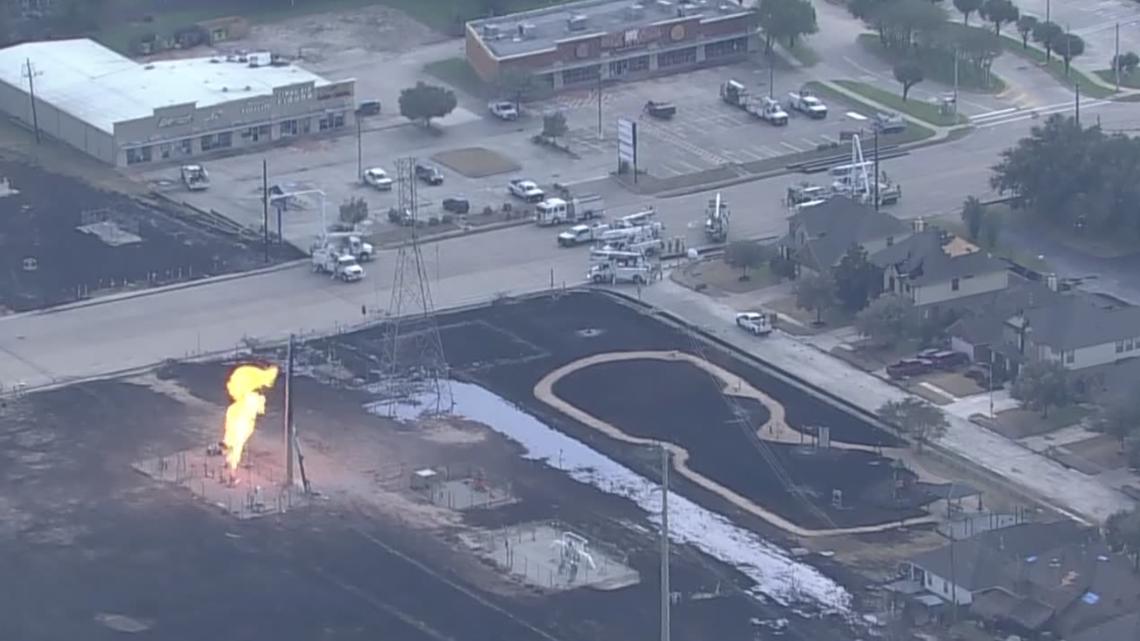 Pipeline fire in Deer Park continues to burn | How to get help | khou.com