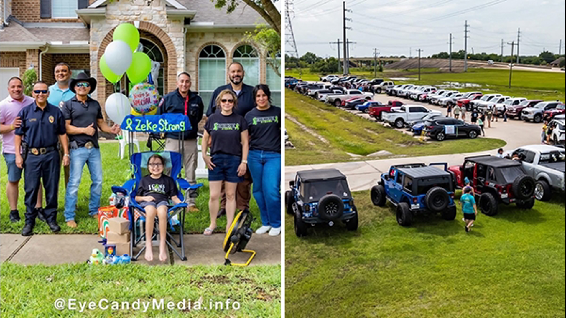 Young cancer parade in Kemah gets his very own parade | khou.com