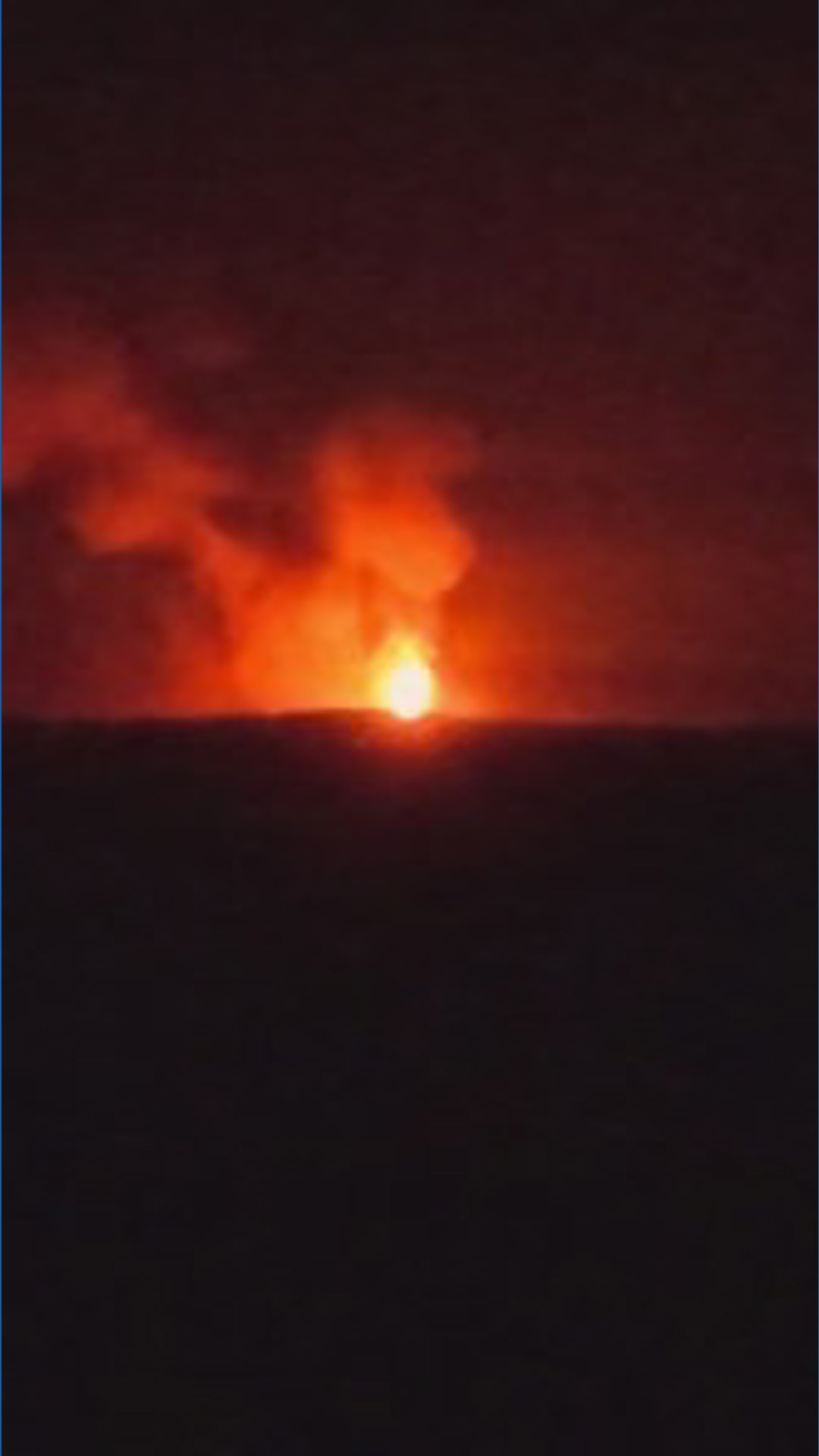 Oil well explosion near Nacogdoches sends flames into sky | khou.com