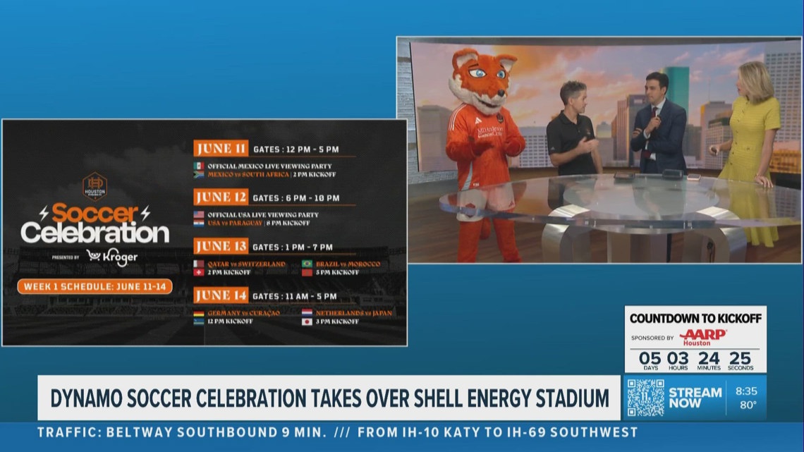 Houston Dynamo launch citywide World Cup soccer celebration in Houston ...