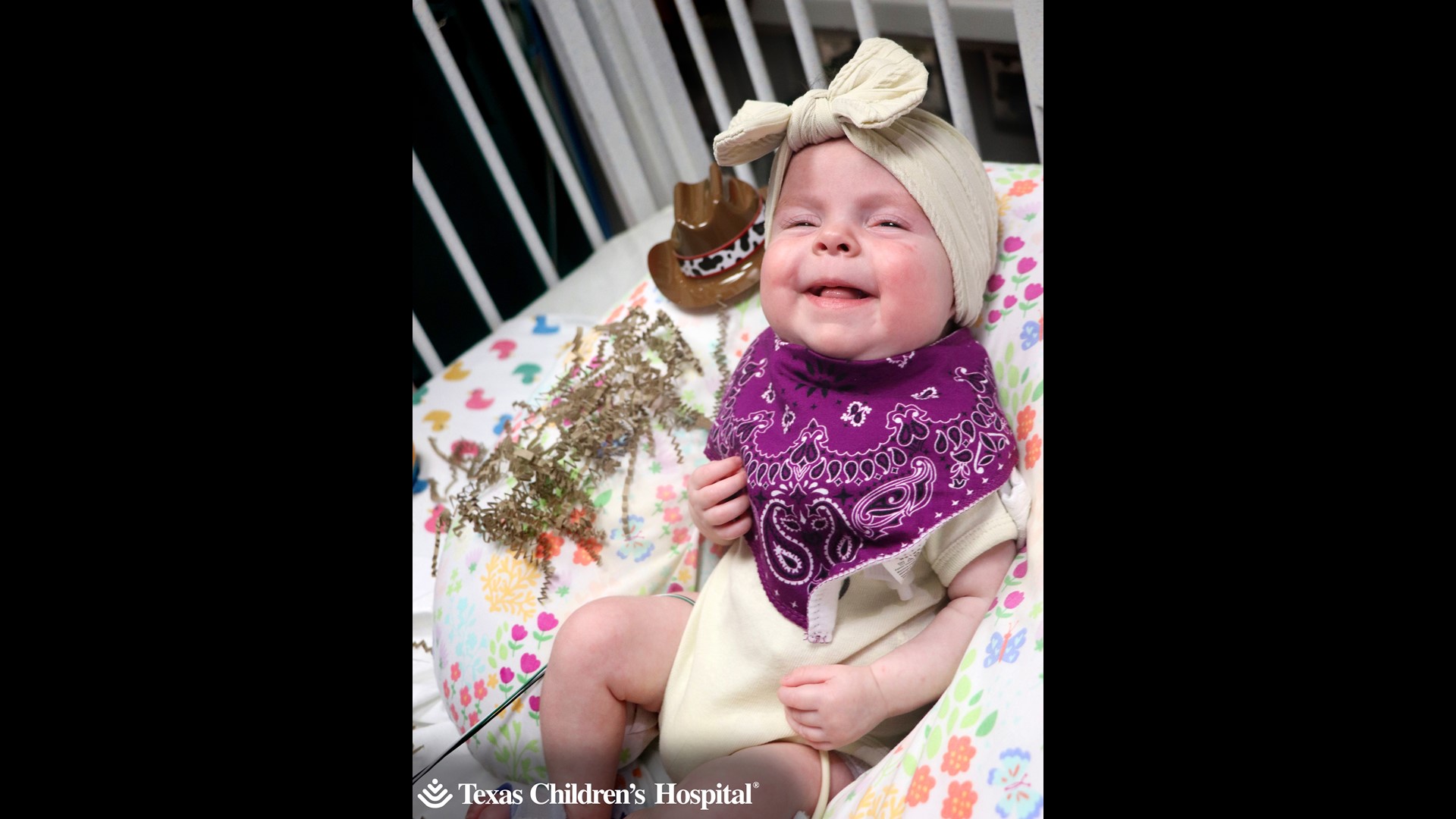 Texas Children's NICU babies celebrate rodeo with photoshoot | khou.com