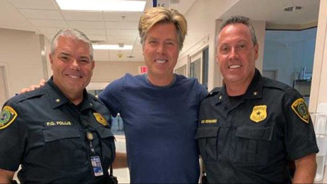 HPD officers honored during Astros' game for saving life | khou.com