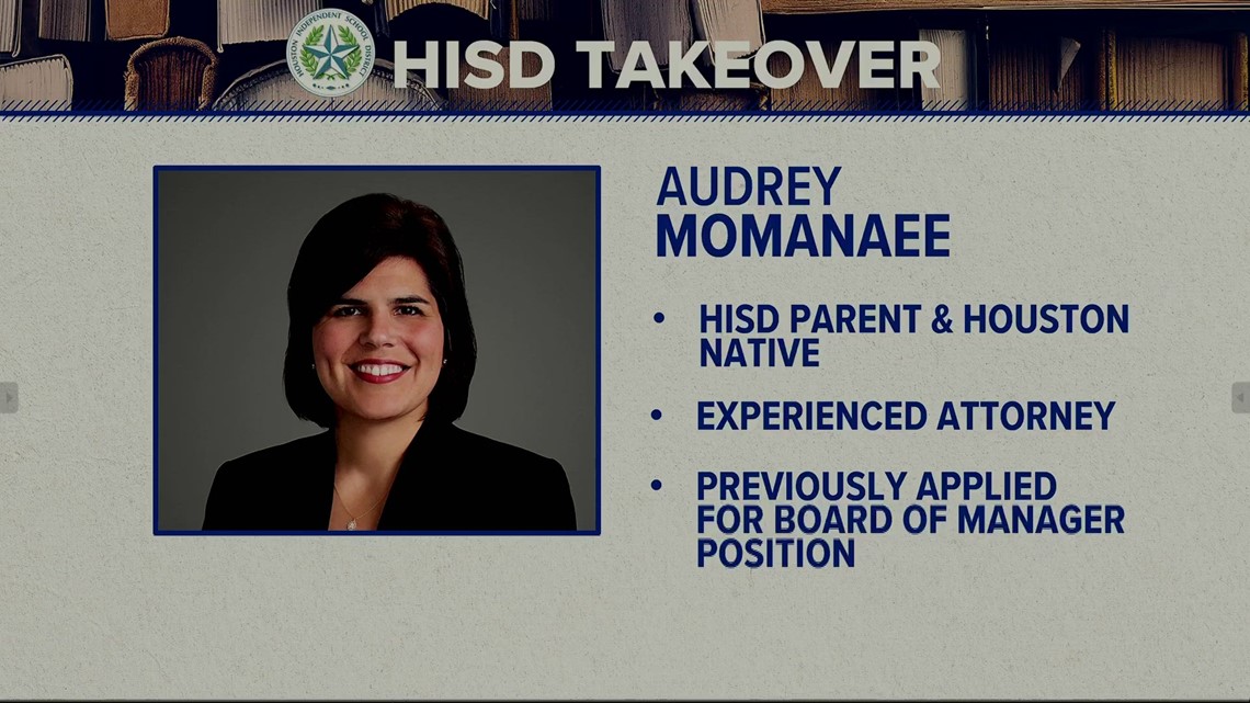 Who's who on the new HISD Board of Managers | khou.com