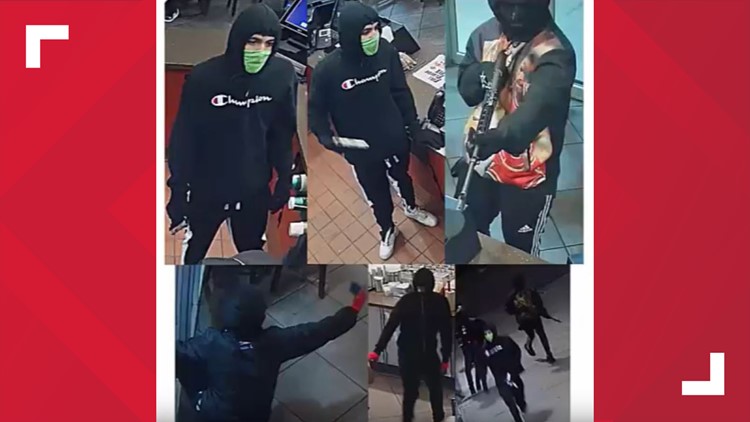 Caught on camera: 3 men wanted in violent restaurant robbery | khou.com