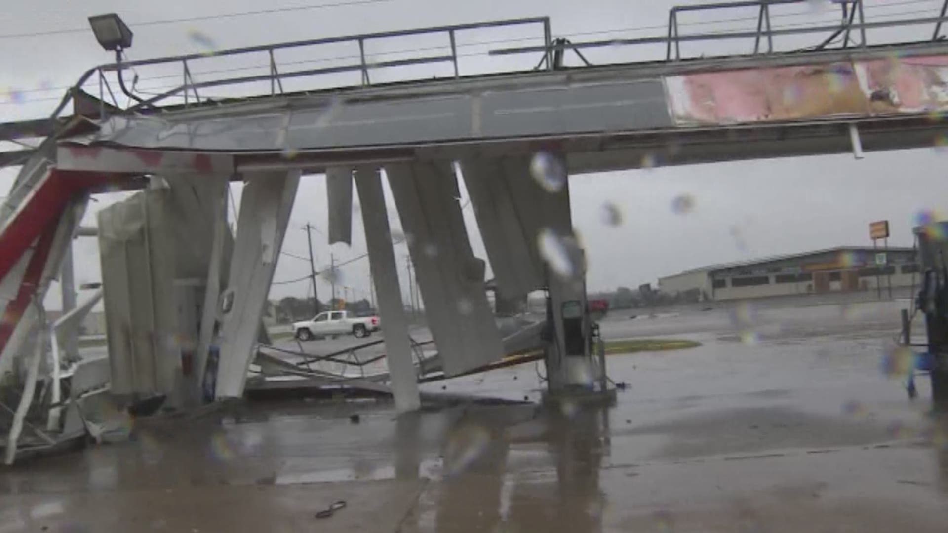 Damage in Victoria shows aftermath of Hurricane Harvey | khou.com