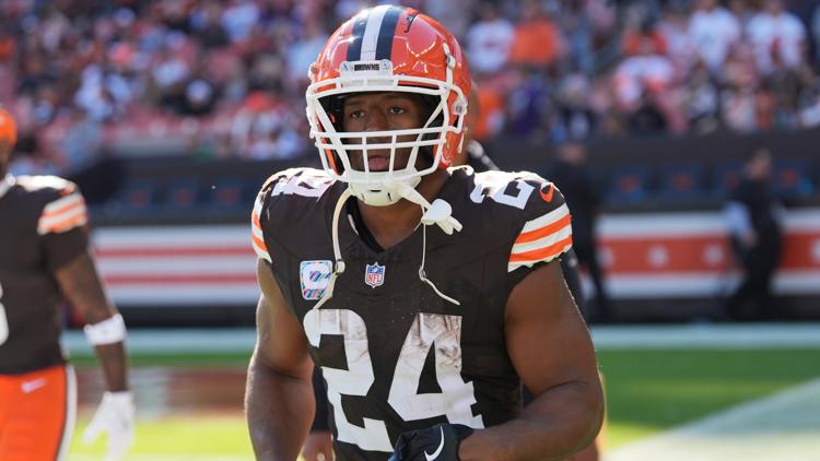 Free agent RB Nick Chubb expected to sign with Houston Texans, per ...