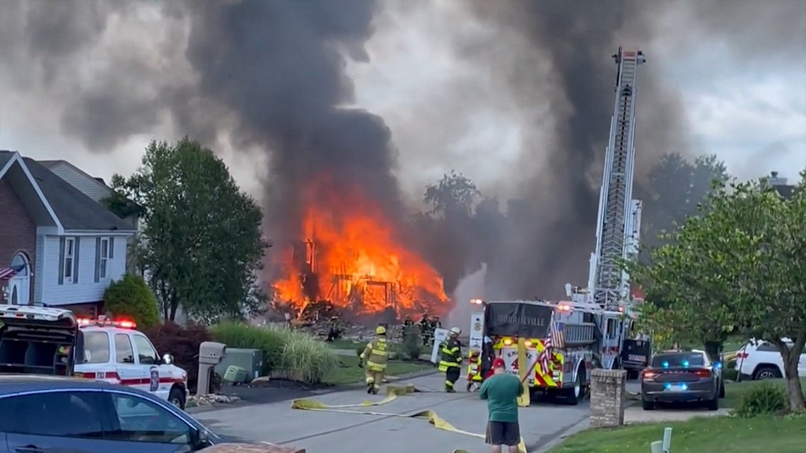 Plum, Pennsylvania house explosion: 5 dead, 3 homes destroyed | khou.com