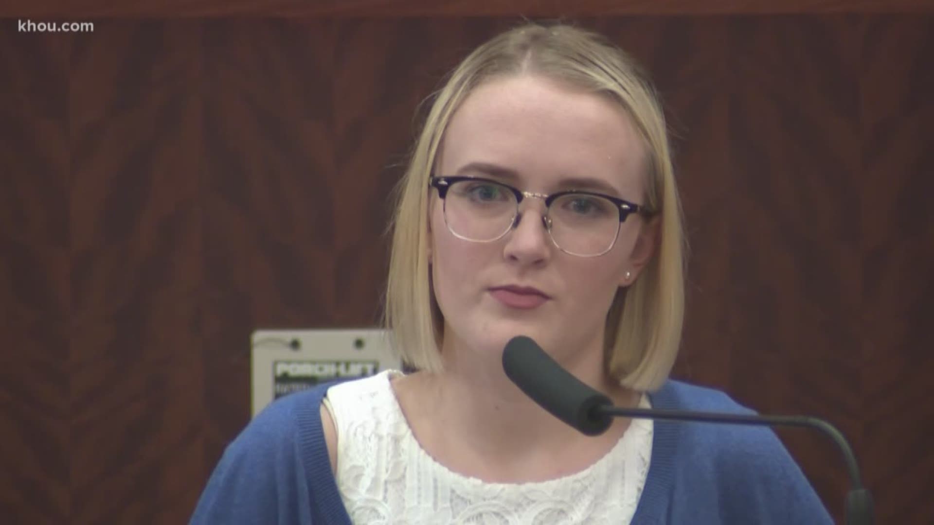 Cassidy Stay testifies against Ronald Haskell in Houston trial | khou.com