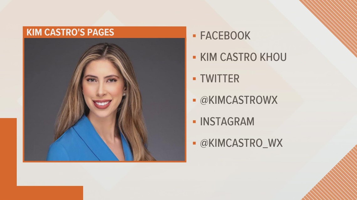 Welcome Kim Castro! Meet KHOU 11's newest meteorologist | khou.com