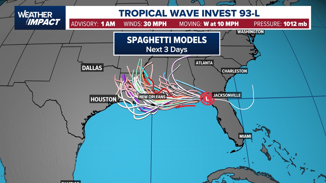 Tracking the Tropics: Spot in Gulf has 40% of tropical development ...