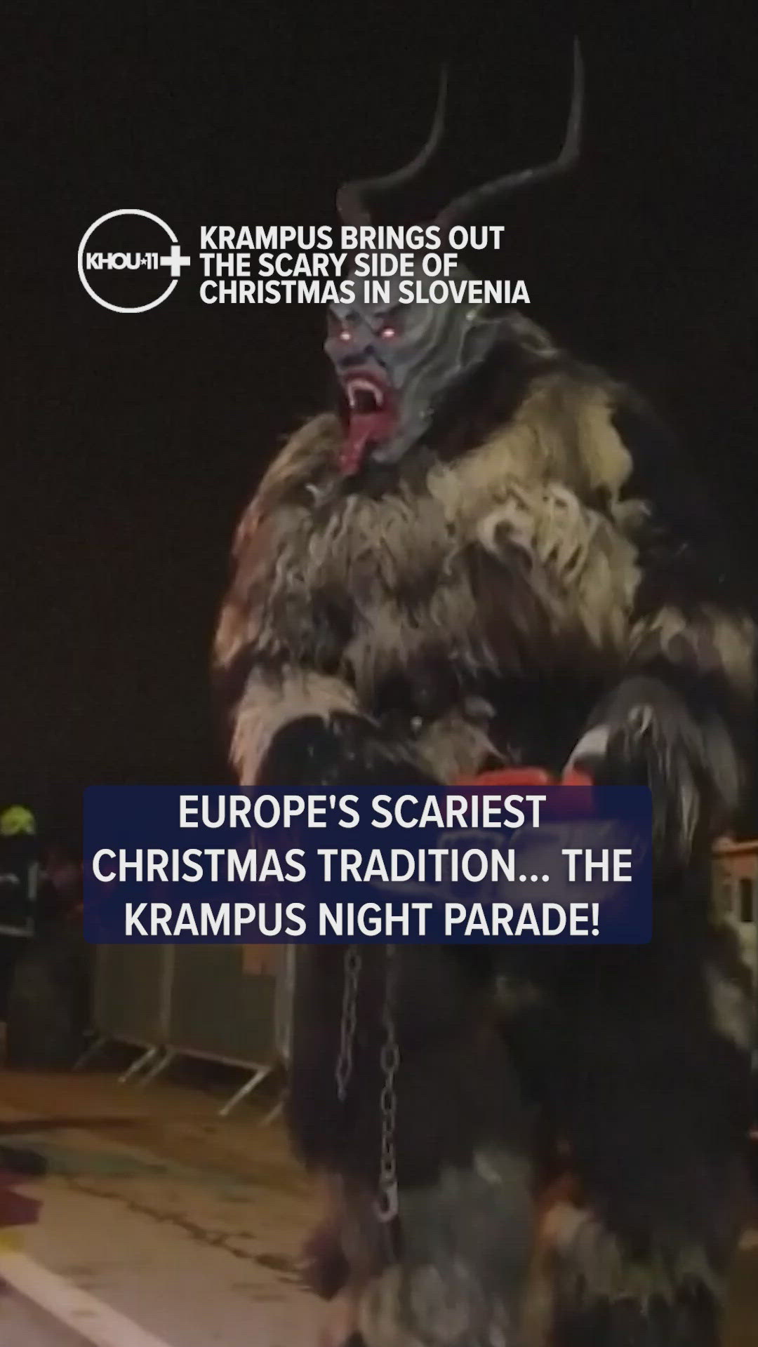 Europe's scariest Christmas tradition -- The Krampus Parade | khou.com