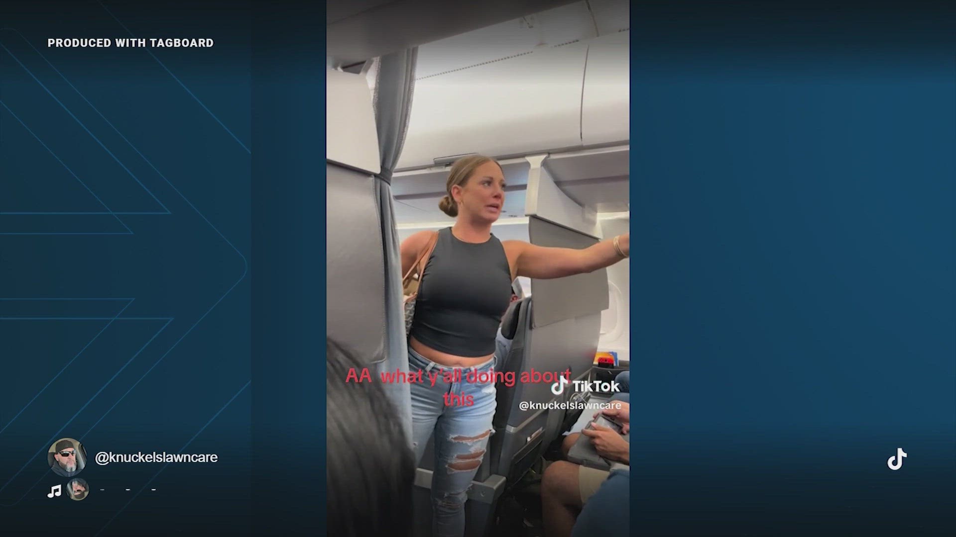 Woman taken off Dallas flight after outburst that went viral on TikTok ...