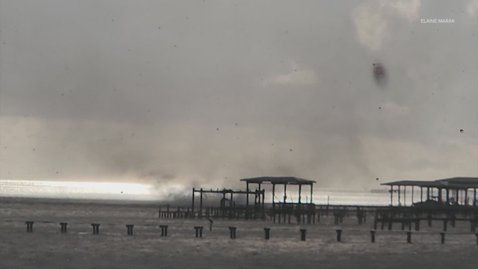 Two waterspouts reported in Bacliff area Saturday | khou.com