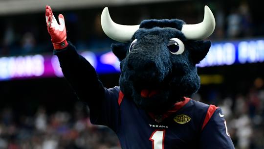 Texans mascot TORO pranks Titans fan at NRG Stadium | khou.com