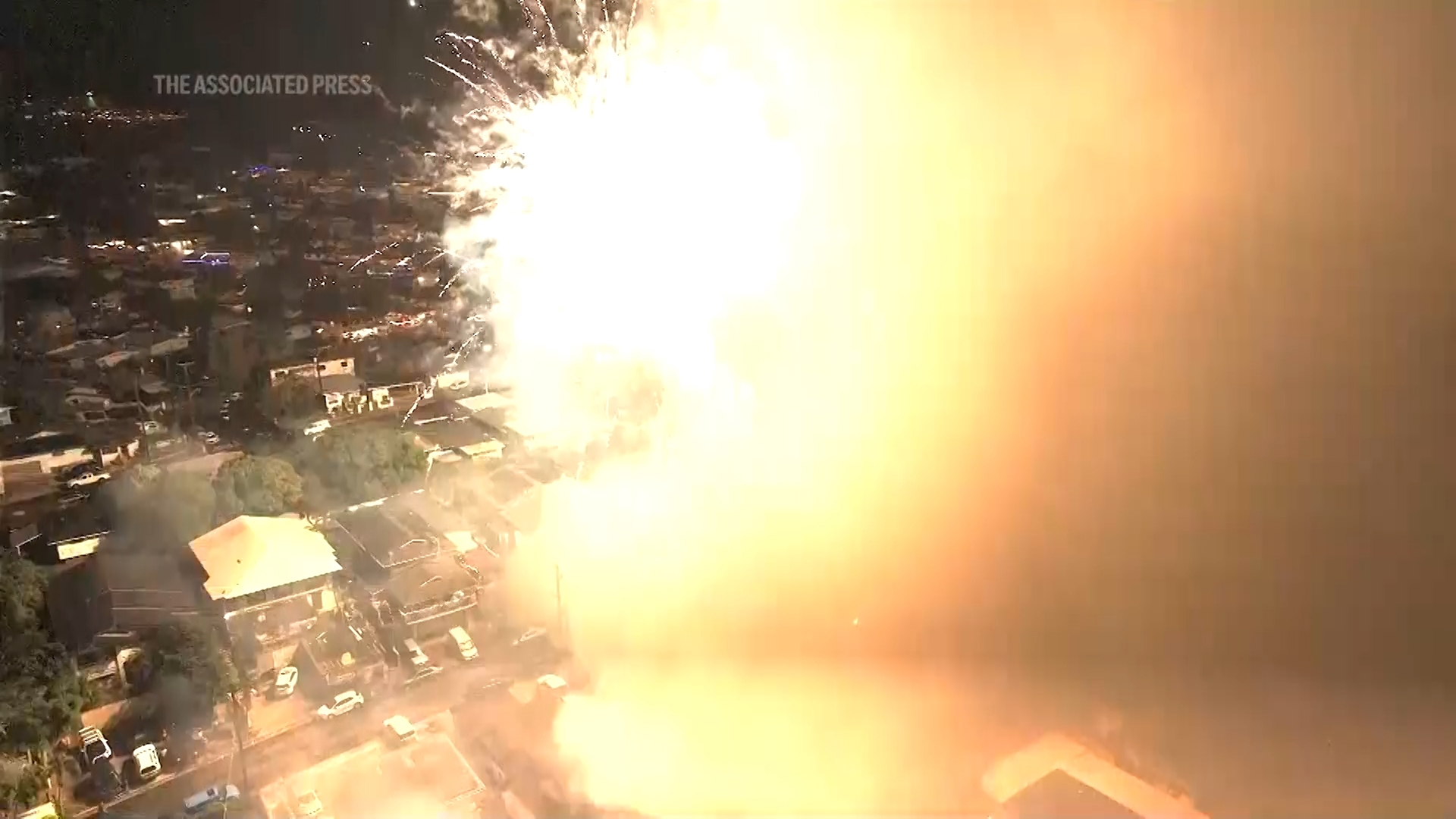 Drone video shows deadly New Year fireworks blast in Honolulu | khou.com